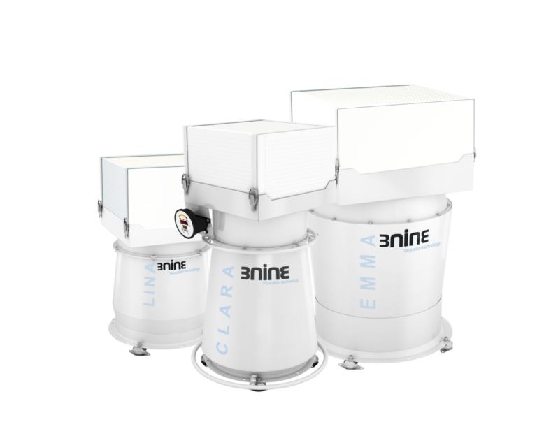 Oil mist eliminators from 3nine efficiently clean the air from the oil mist